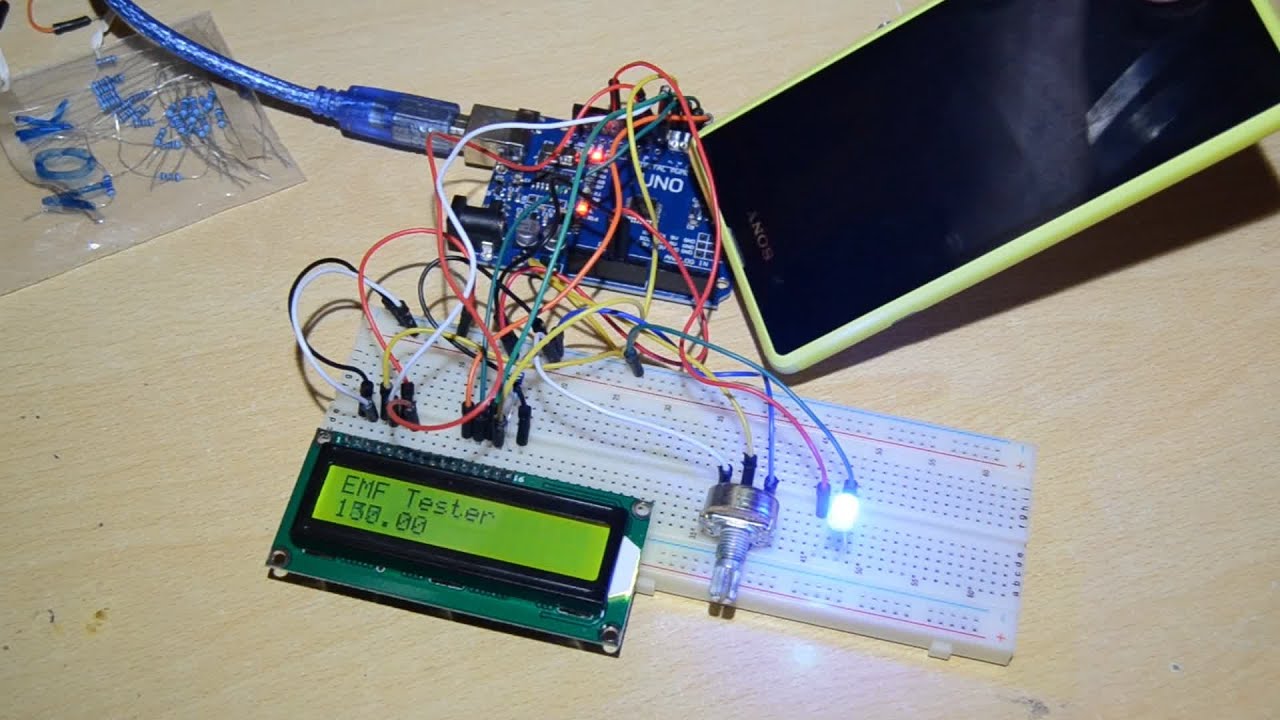 Arduino ep.48 - tester EMF (approssimativo) - YouTube