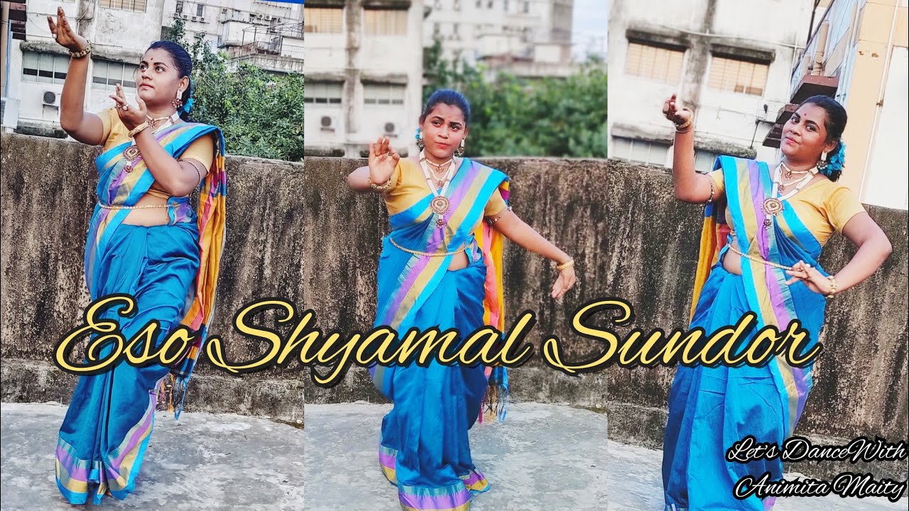 Eso Shyamal Sundar / Rabendrik dance cover/Singer Sraboni Sen # ...