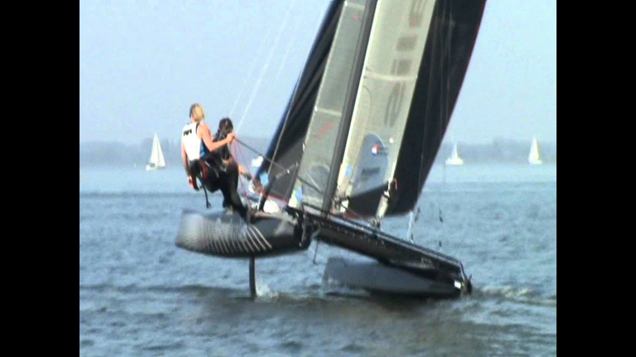 Nacra F20 Carbon (Ronde Tien Gemeten)(Boskalis) - YouTube