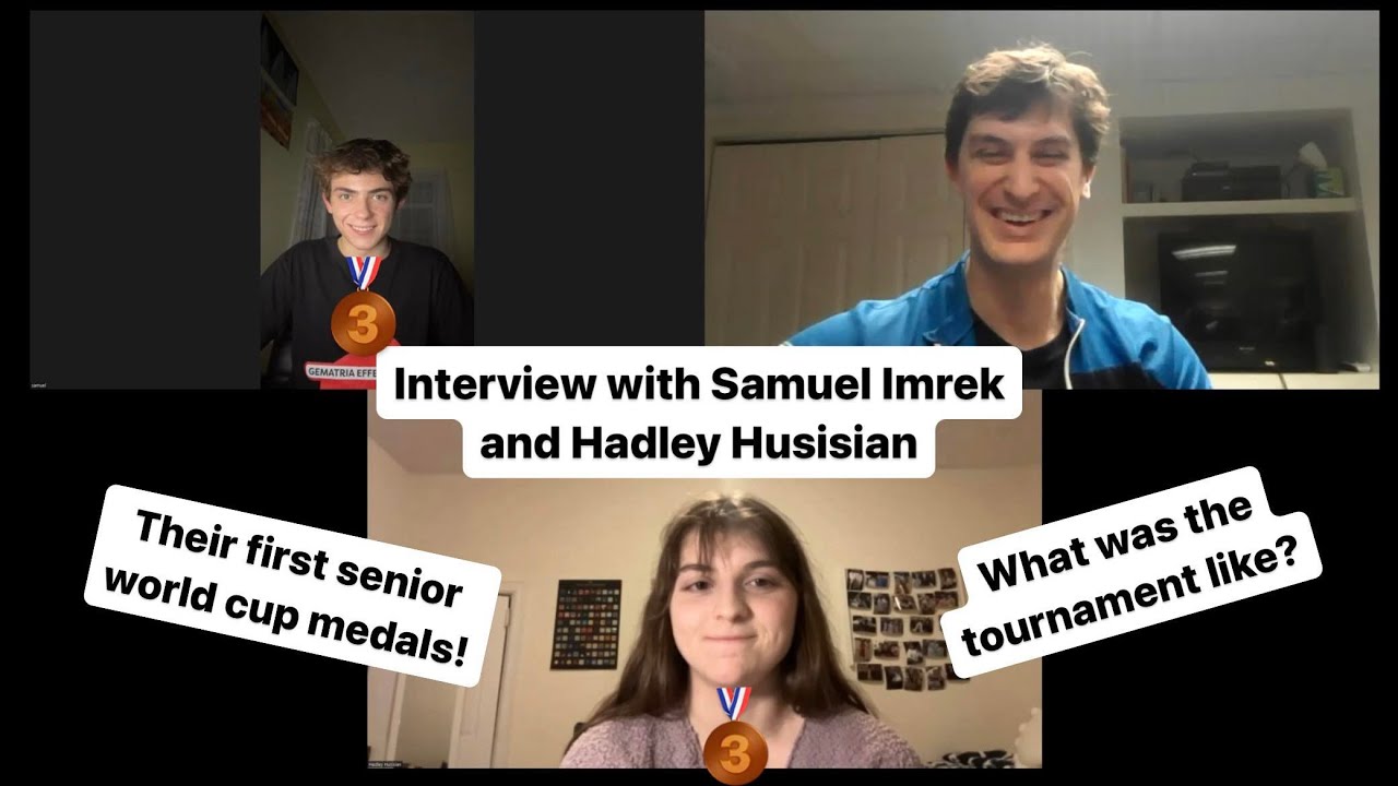 Samuel Imrek and Hadley Husisian in Doha Interview - YouTube