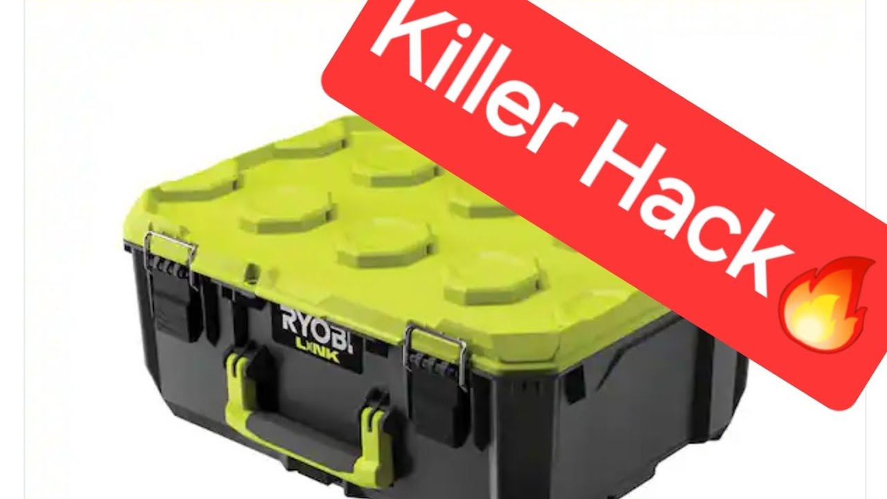 Killer Hack 🔥 🔥 Ryobi Link Tool Box - YouTube