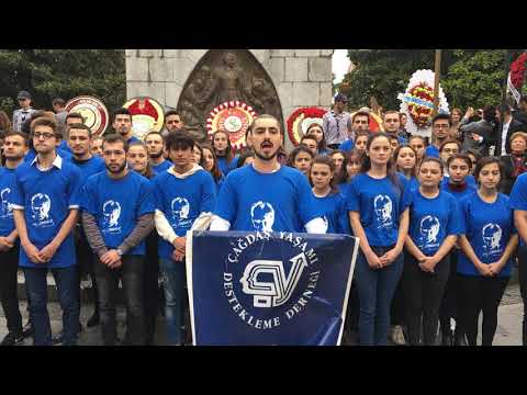 Çağdaş Gençlik Samsun  Gençliğin Atatürk'e Cevabı