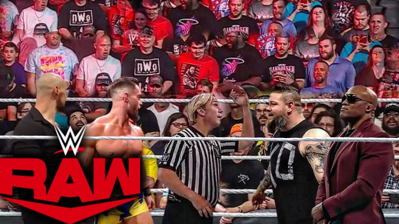 WWE Jan. 16, 2023 - Bobby Lashley And Kevin Owens vs Baron Corbin And ...