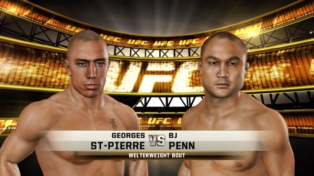 Georges St-Pierre vs BJ Penn UFC Undisputed 3 - YouTube