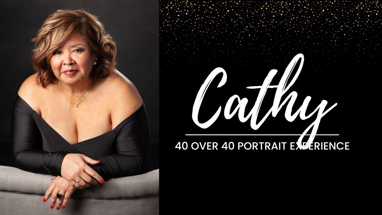 Behind the Portrait: A 40+ Heart to Heart with Cathy - YouTube