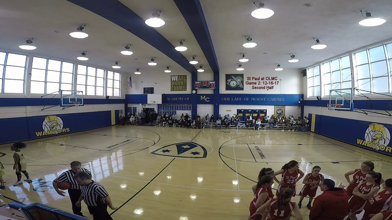 CYO Basketball: G2H2 St Paul at OLMC (12-16-17) - YouTube