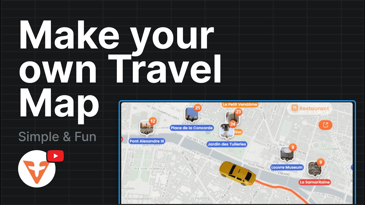 Create Your Own Travel Map – 100% FREE! - YouTube