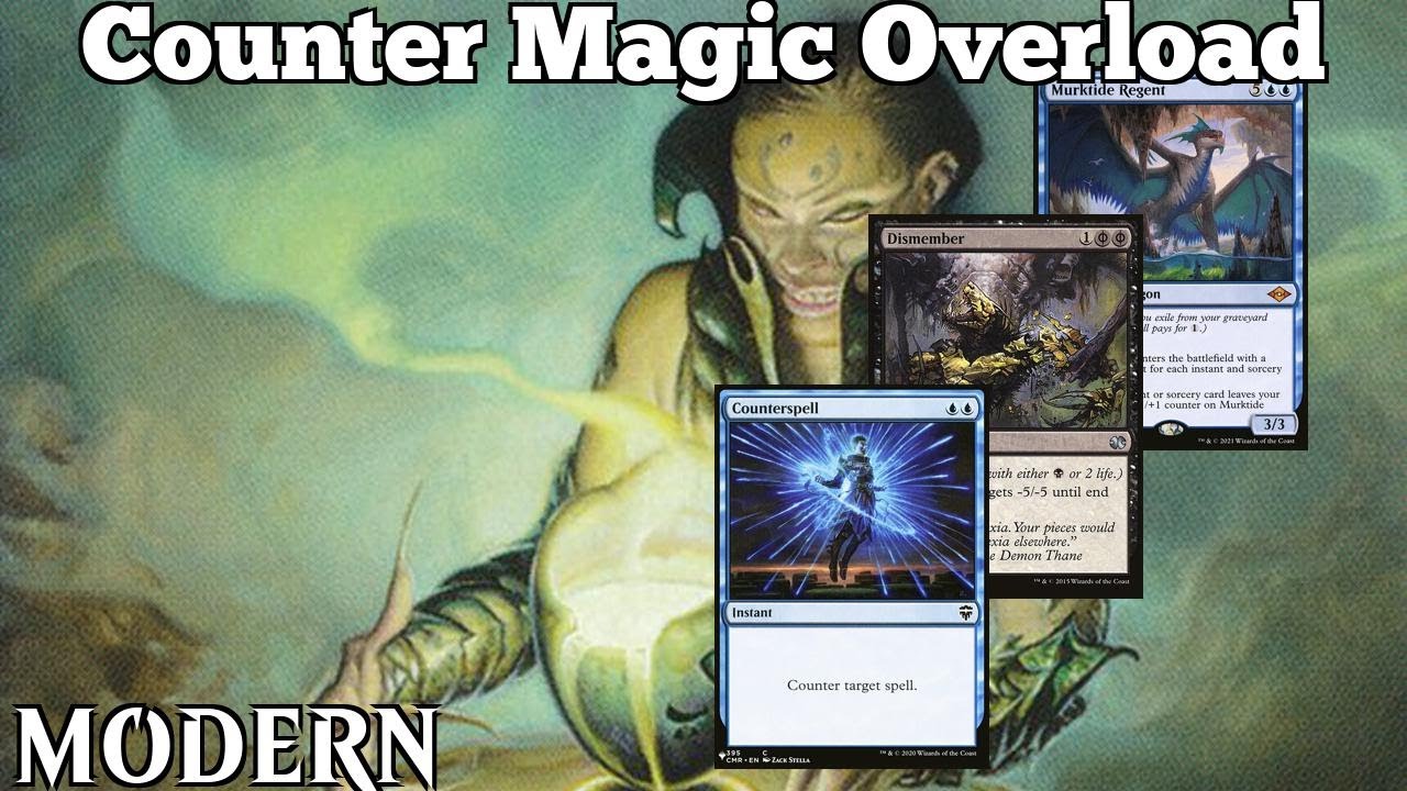 Counter Magic Overload | Dimir Murktide Shadow | SNC Modern | MTGO ...