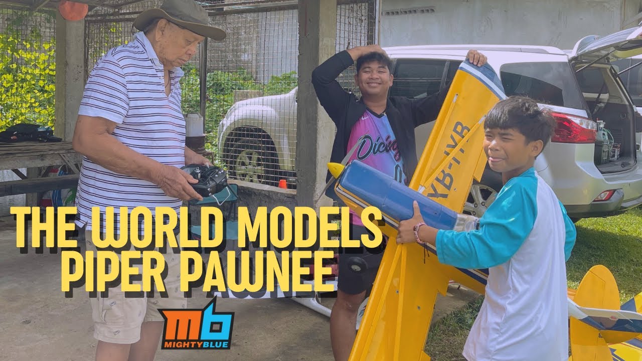 Failed landing! Electric Piper Pawnee | The World Models - YouTube