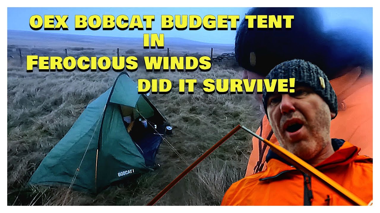 Survival Test: OEX Bobcat 1 Budget Tent vs. Horrendous 45mph Winds ...