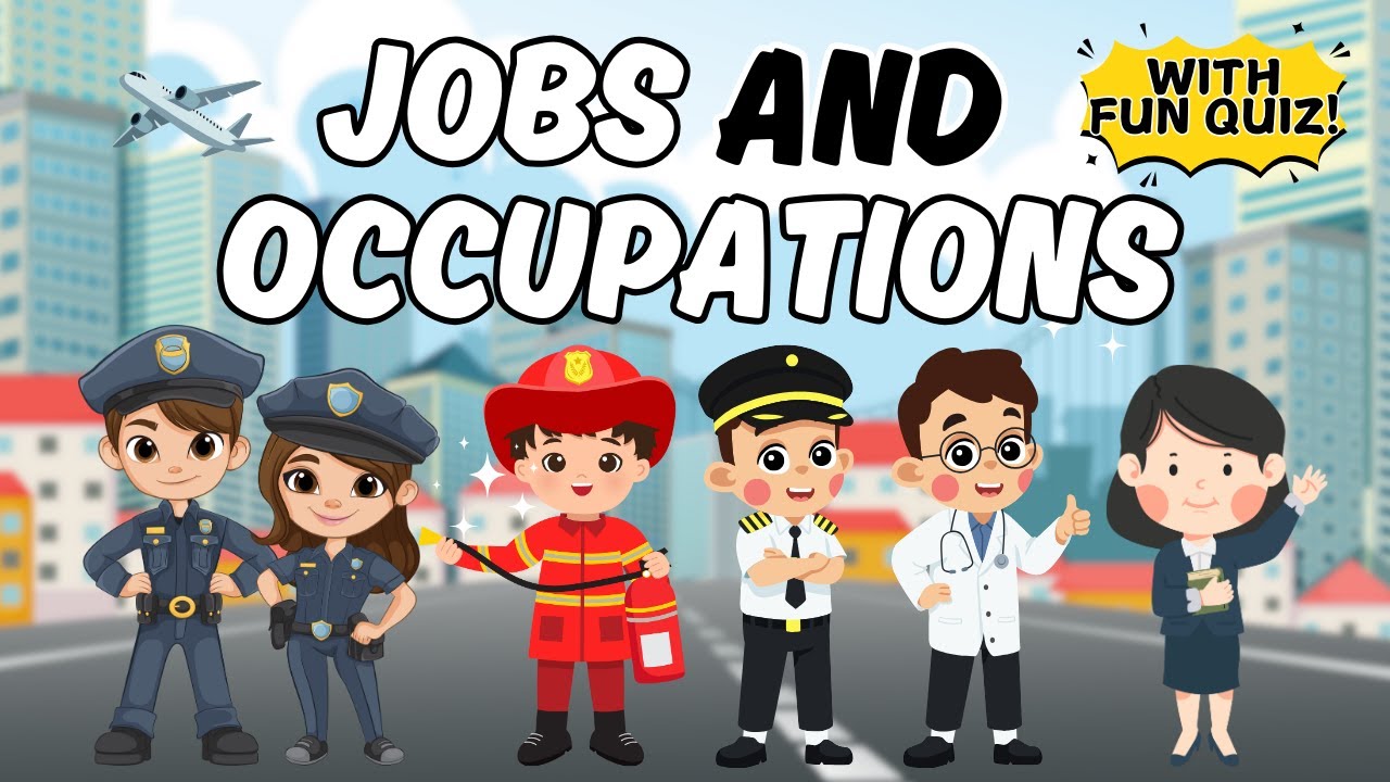 Learn Jobs and Occupations for Kids | Explore Different Careers! - YouTube