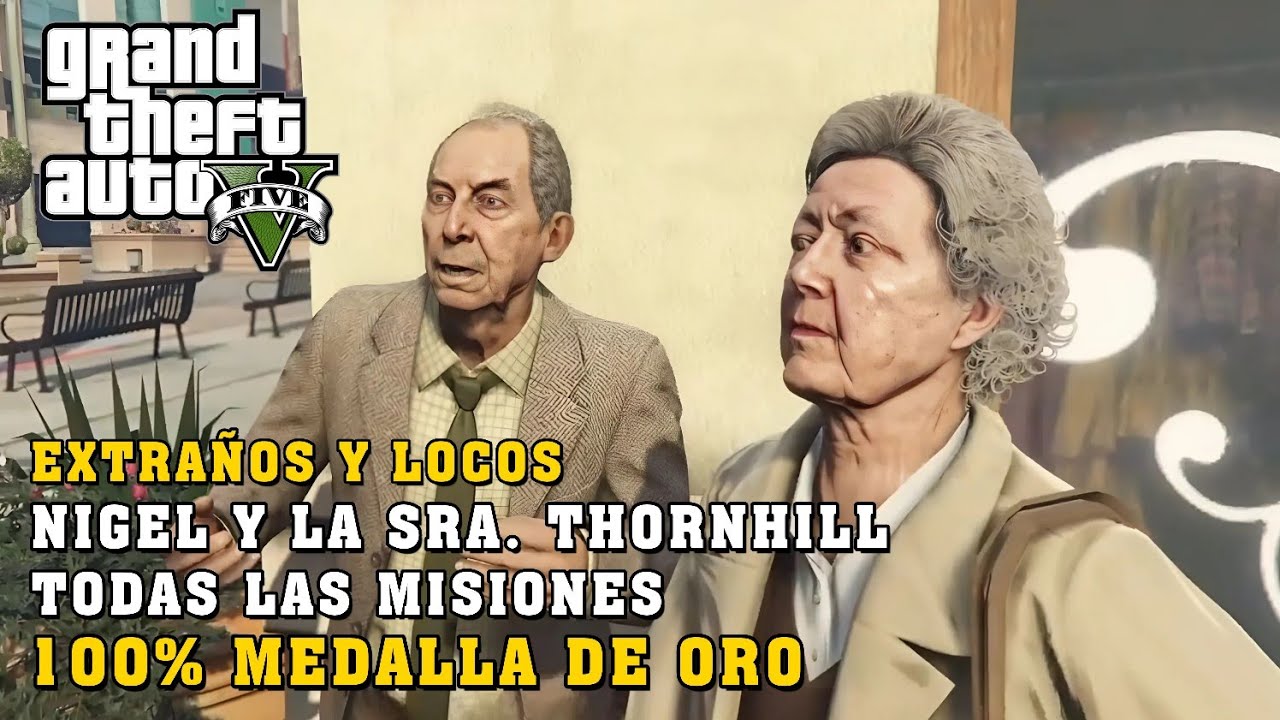 GTA 5 - Nigel y La Sra Thornhill Guía Todas Las Misiones - YouTube