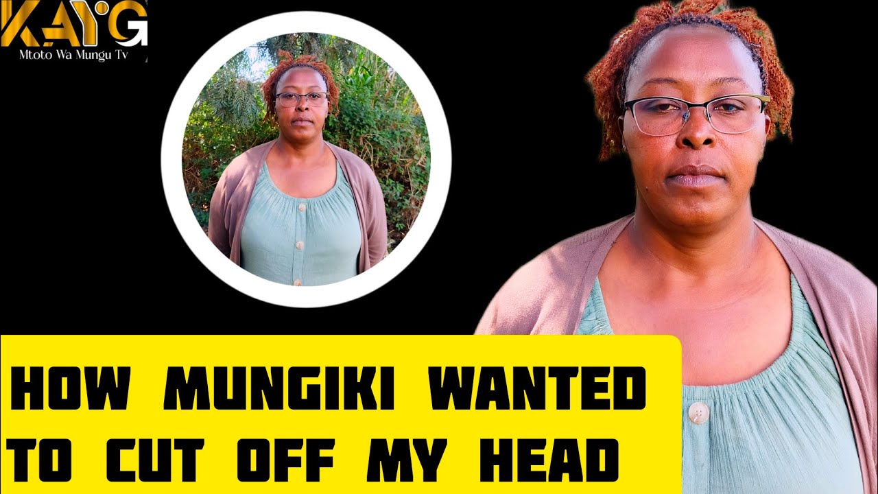 How Mungiki men and some police officers wanted to take my life - YouTube