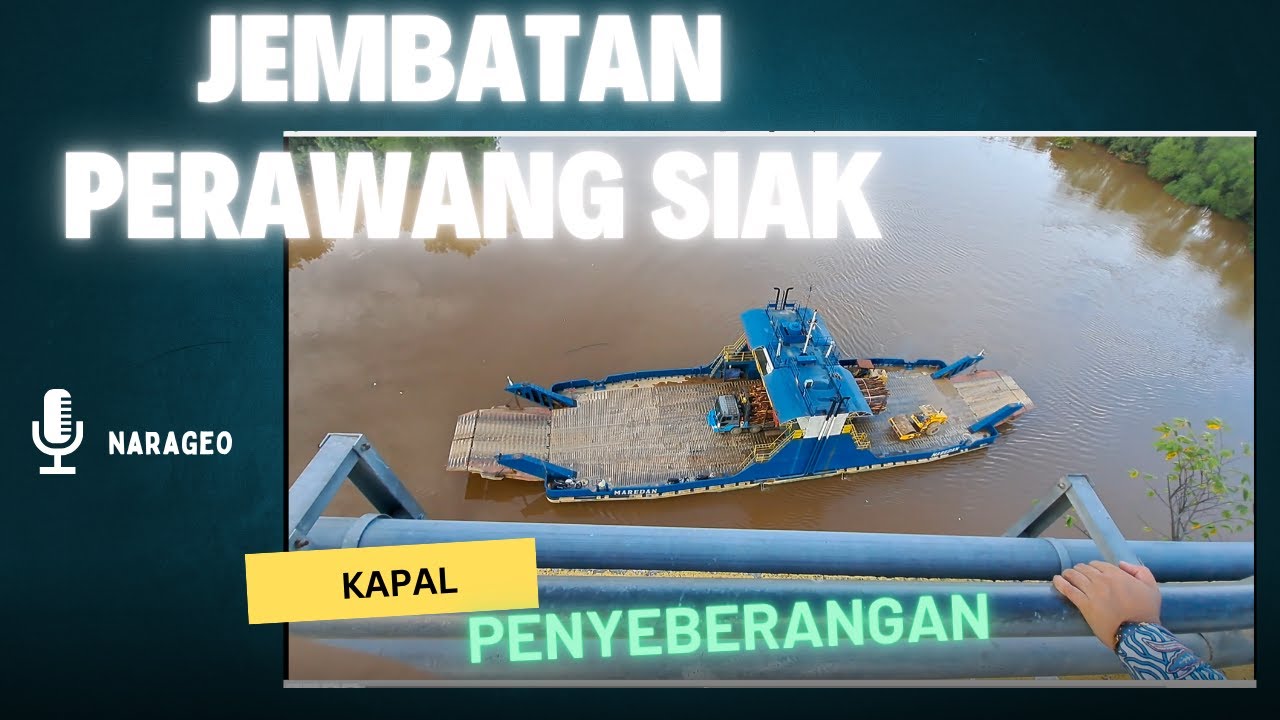 KEINDAHAN JEMBATAN PERAWANG SIAK DI SORE HARI #siakriau #kabupatensiak ...