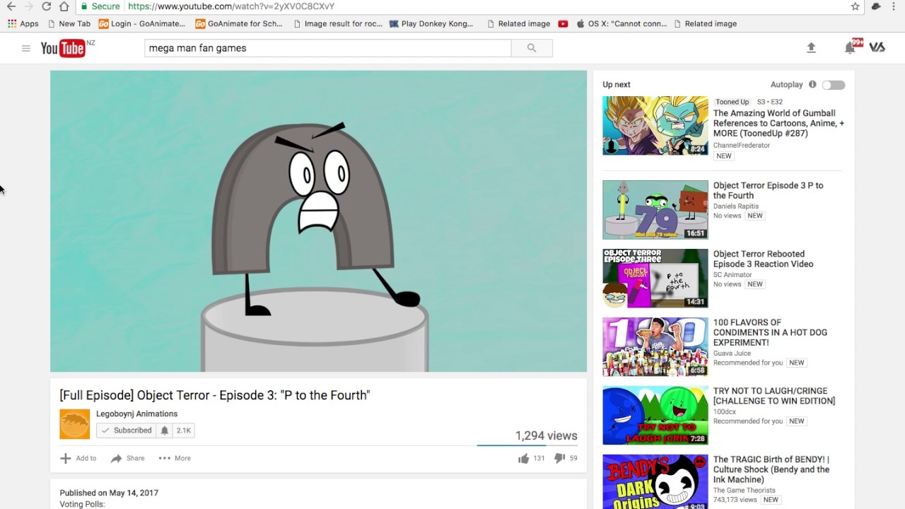 object terror episode 3 reaction - YouTube