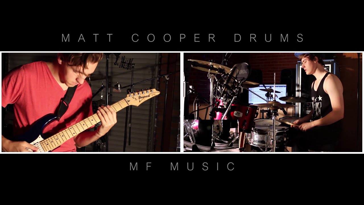 Never Forget - The Word Alive - Duel Drum and Guitar Cover - Matt ...