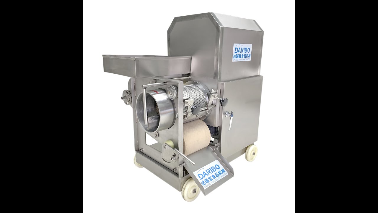 Surimi/fish extraction machine - YouTube