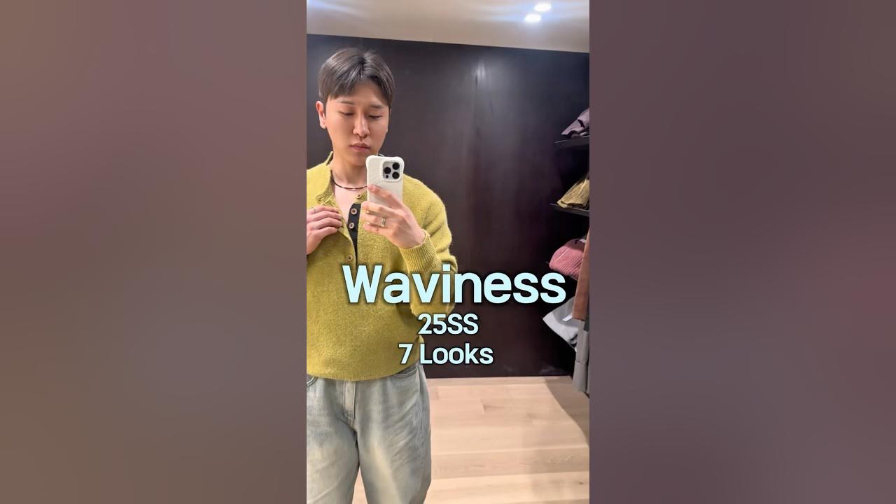 웨이비니스 25SS 7가지 룩 입어보기!#남자패션 #남자코디 #남자옷 #fashion #대학생코디 #데일리룩 #dailylook #waviness - YouTube