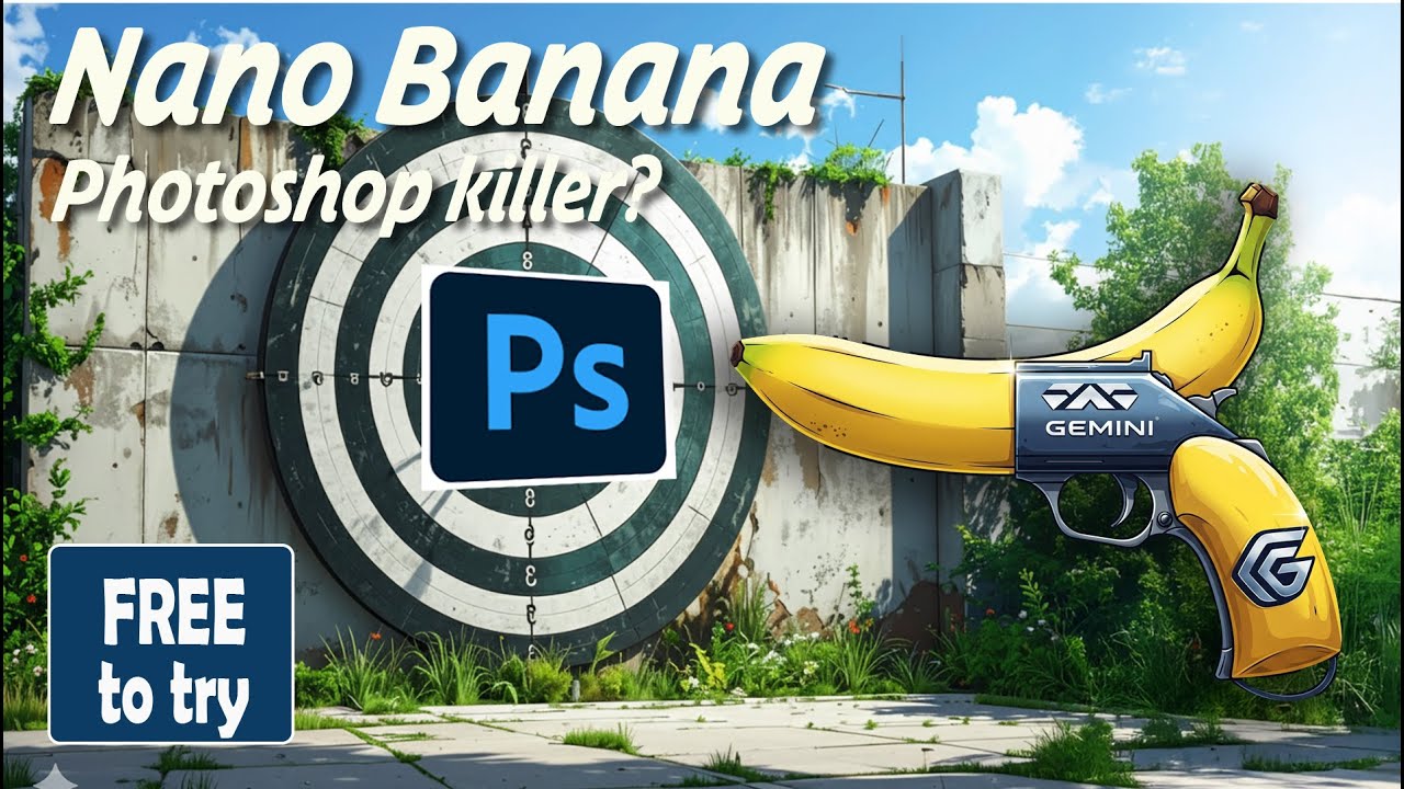 Nano Banana - Photoshop Killer? - YouTube