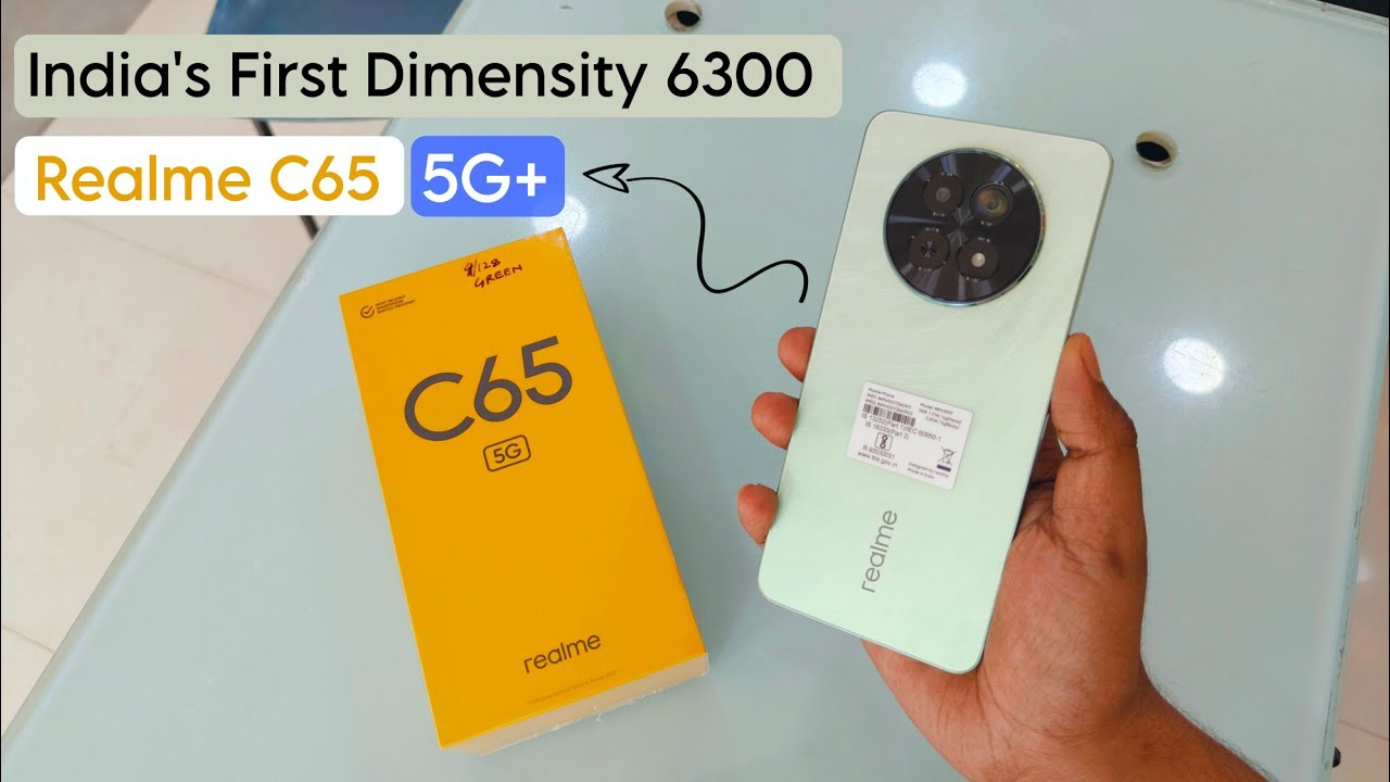 Realme C65 5G Best Camera with Fast Charging under Rs10000 (Hindi ...