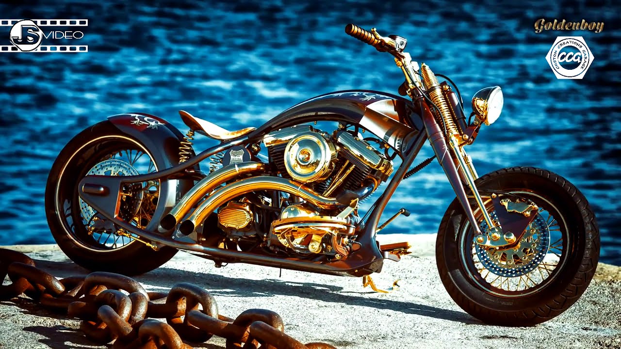 HARLEY DAVIDSON GoldenBoy - YouTube
