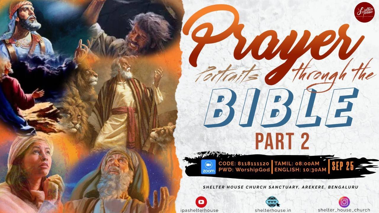 Prayer Portraits Through The Bible - Part 2 | English Service | Pr ...