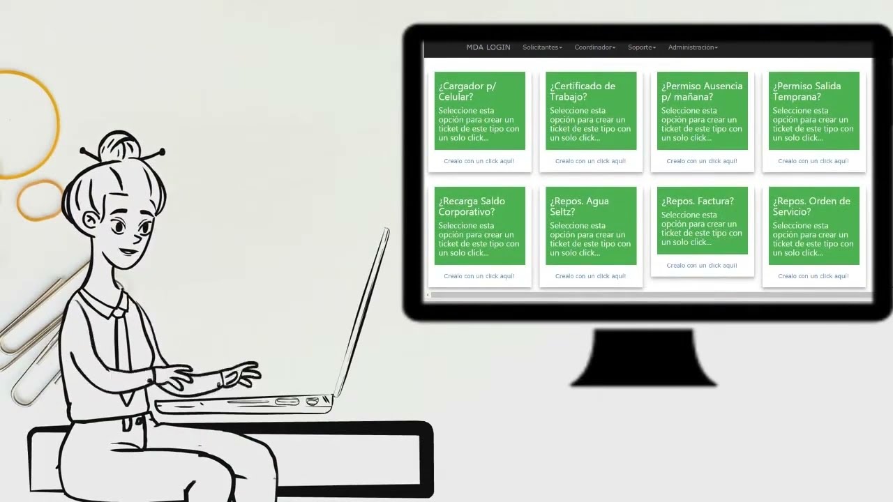 Simplifique procesos internos de su empresa con MdA Login. - YouTube
