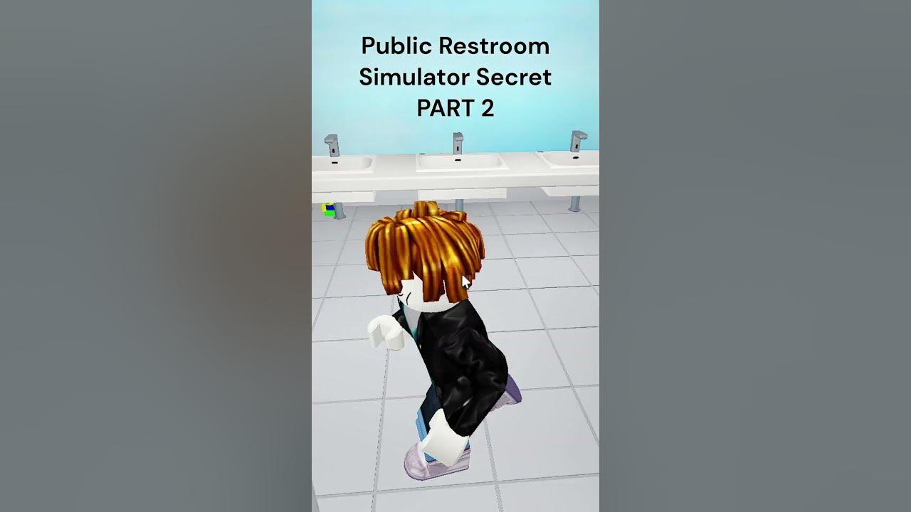 Roblox Restroom Simulator Secret #shorts - YouTube