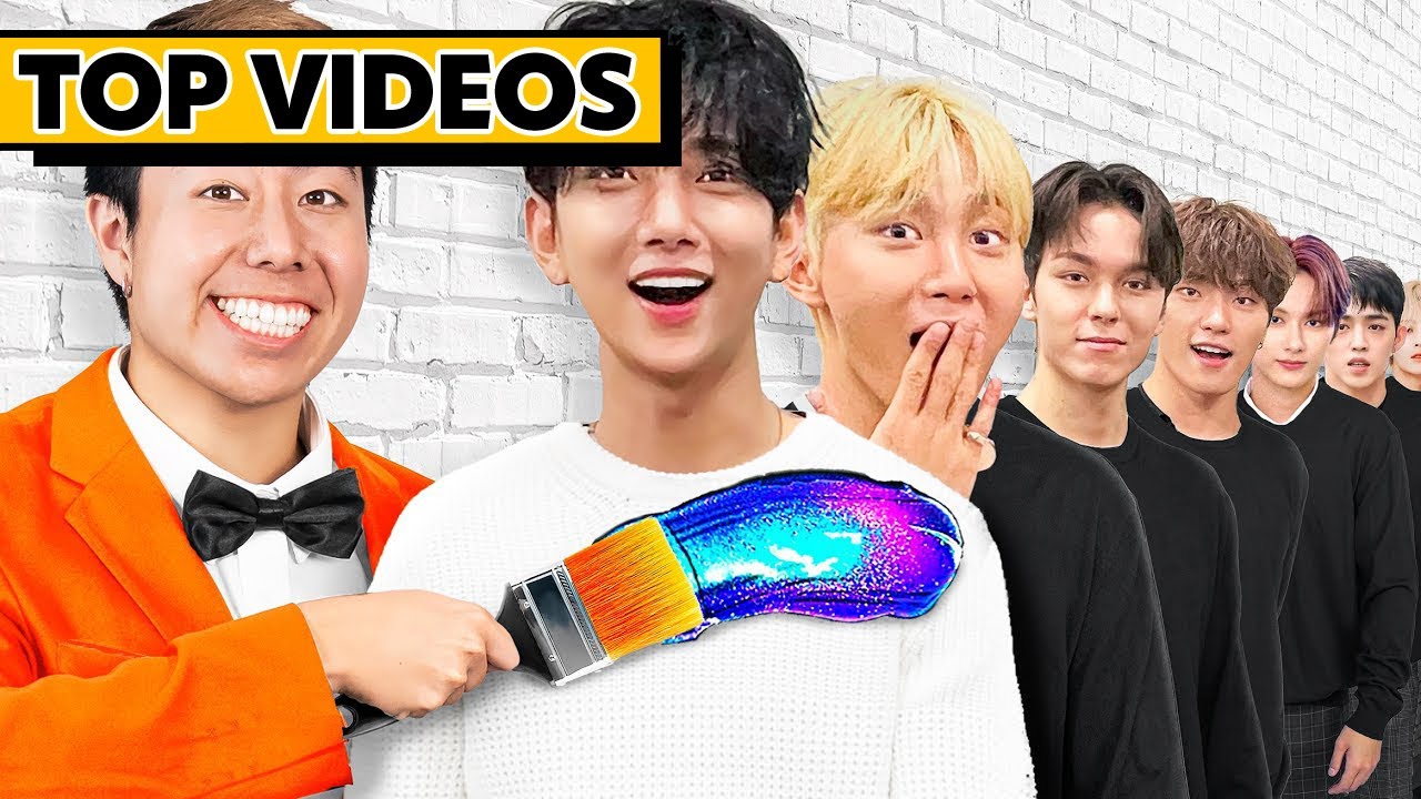 Top Colorful CHALLENGES WITH FRIENDS! | ZHC - YouTube