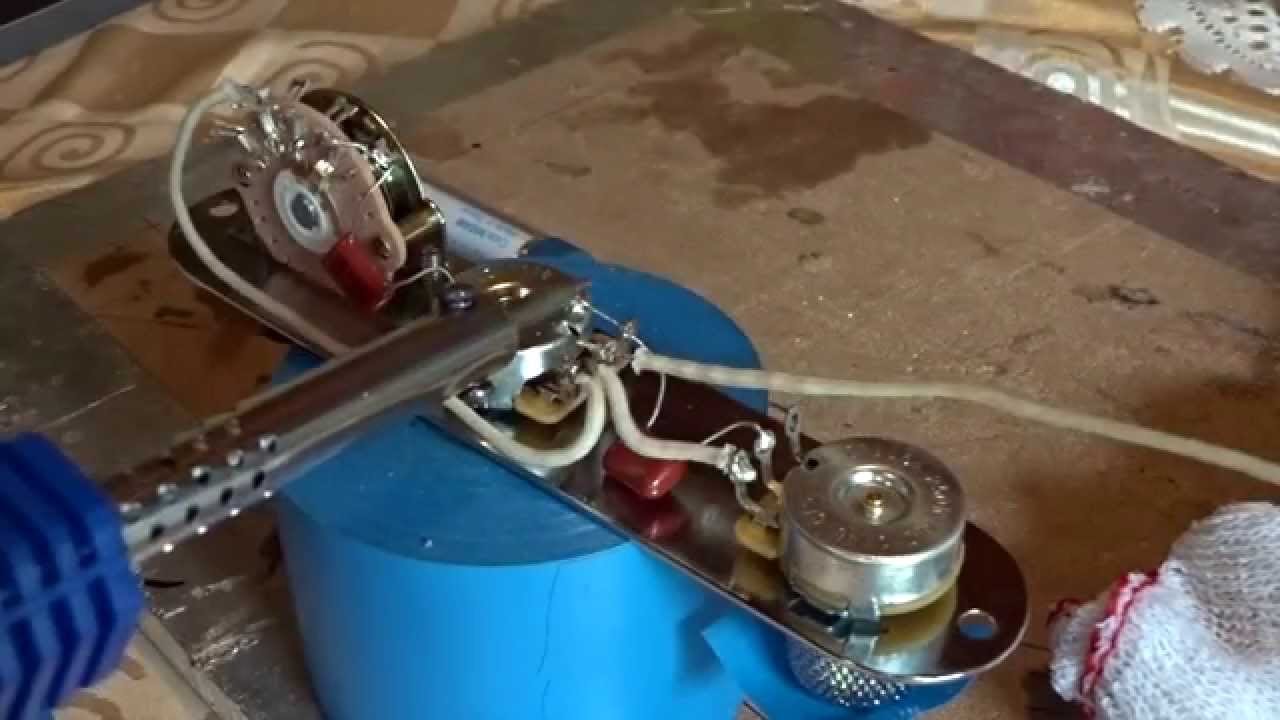 Custom Fender Telecaster Build - Soldering Electronics (Part 2) - YouTube