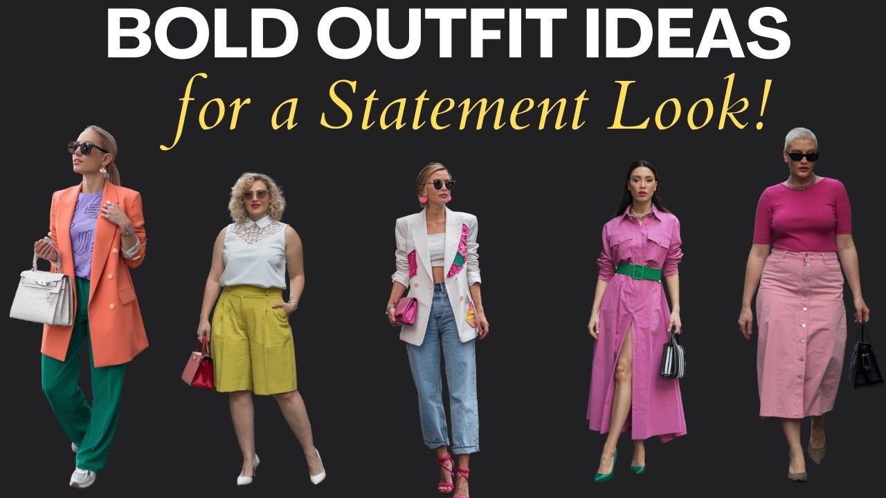 50 Bold Outfit Ideas for a Statement Look! - YouTube