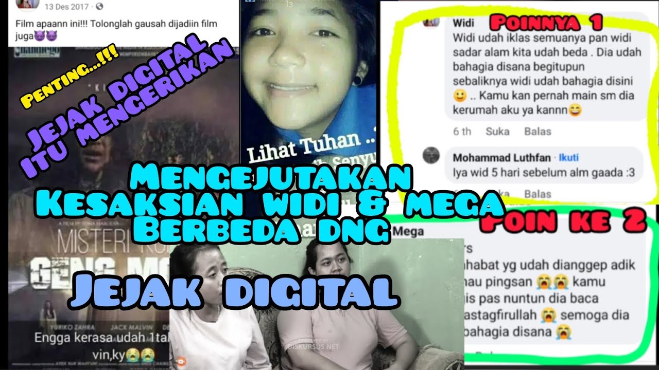 MENGEJUTKAN | SAKSI WIDIA & MEGA BOHONG..?? | SIMAK JEJAK DIGITAL VIDIO INI SAMPAI AKHIR # ...