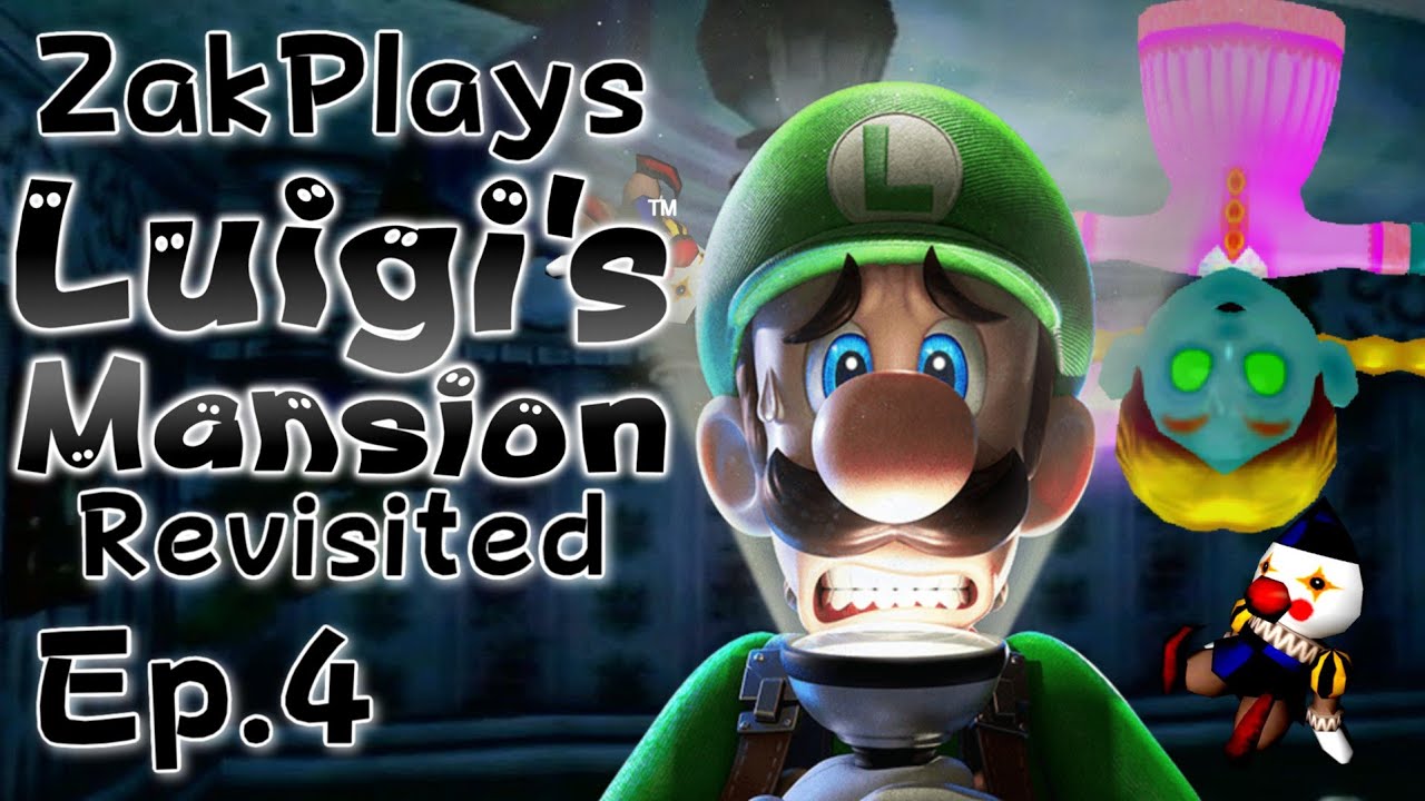 Sue Pea is My FAVORITE! Luigi's Mansion Revisited (Part 4) - ZakPak ...