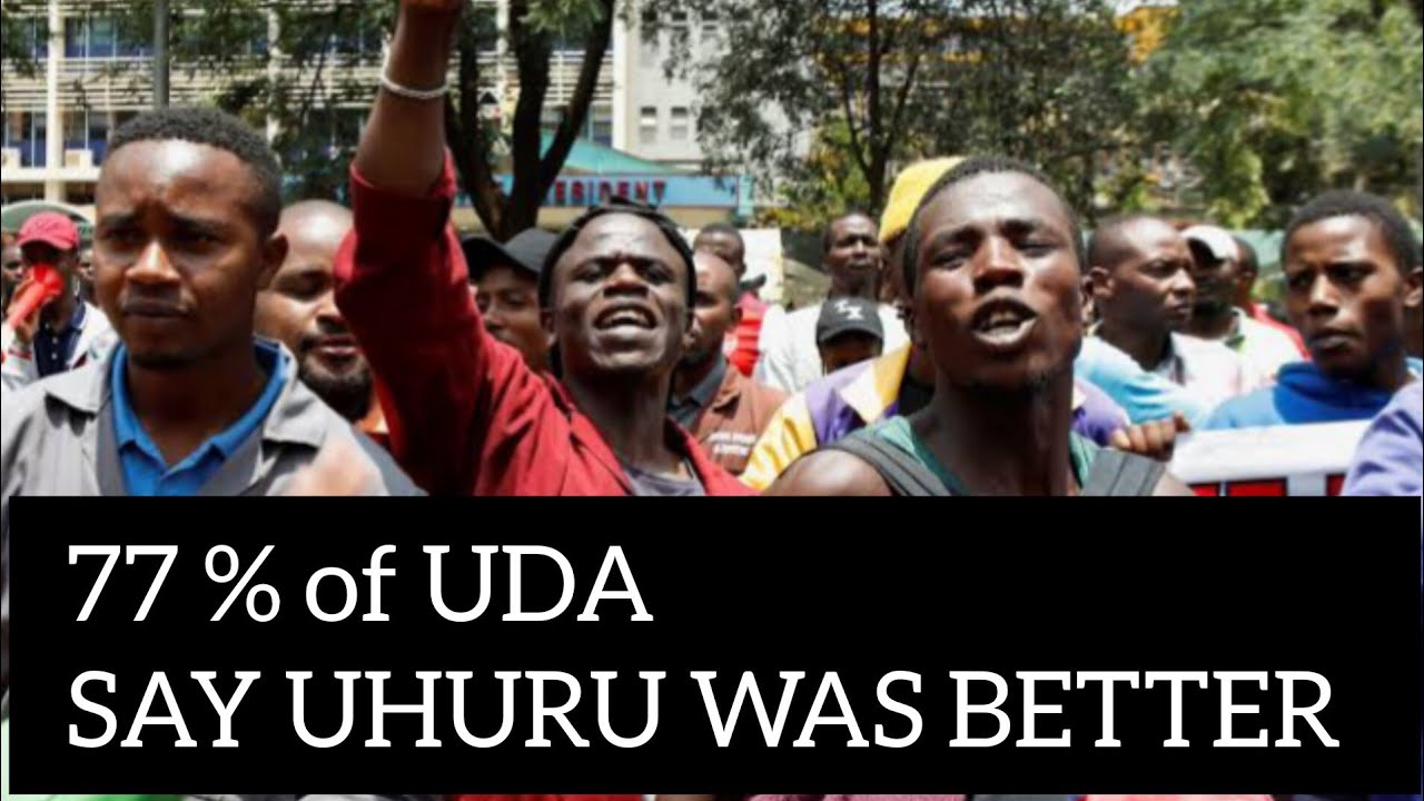 RUTO in SERIOUS problems as 77% of UDA supporters say they were better ...