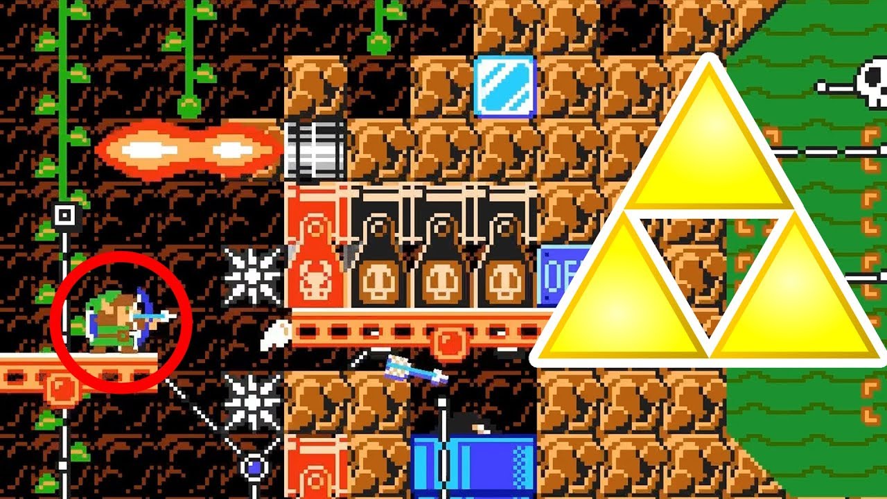 Super Mario Maker 2 🔧 Zelda - Link's Odyssey 🔧 Maragan - YouTube