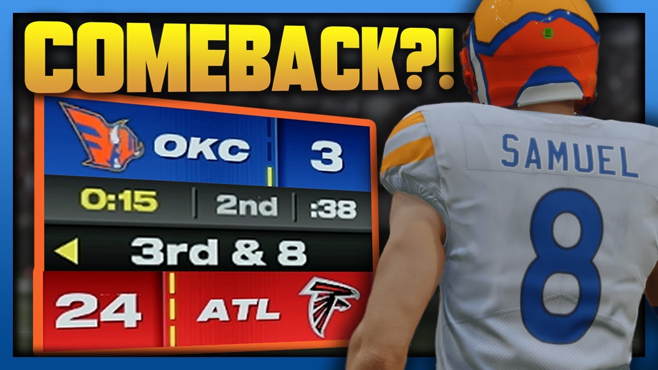 INSANE Comeback?! | Total Team Rebuild Madden 24 | OKC Bisons ...