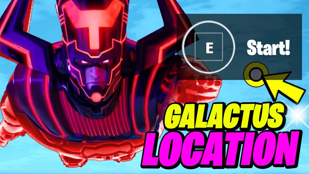 Fortnite GALACTUS Location Event in-game! - YouTube