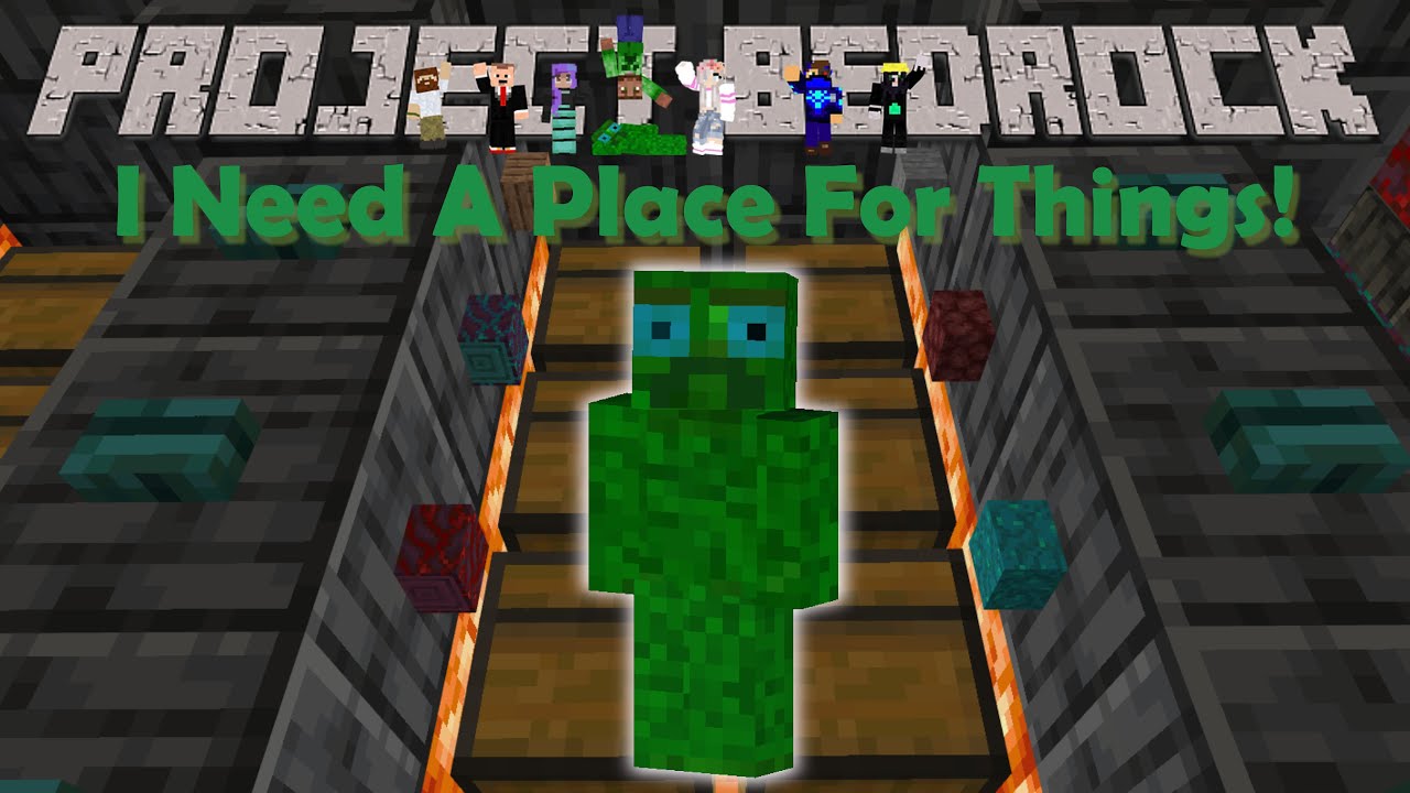 Project Bedrock S1 E2: Cleaning Up and Storage! - YouTube