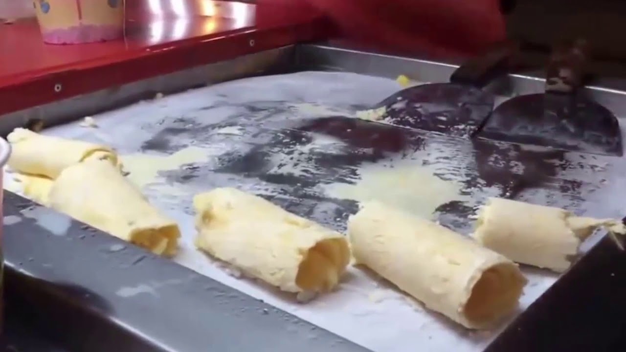 Ice Cream | how to make Fanta Lychee Shokata | delicious fried Ice ...