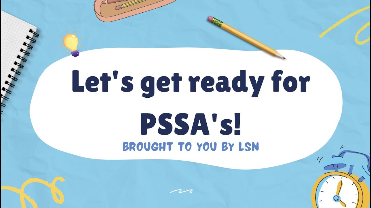 Let's Rock the PSSA's! | April 25th, 2023 - YouTube