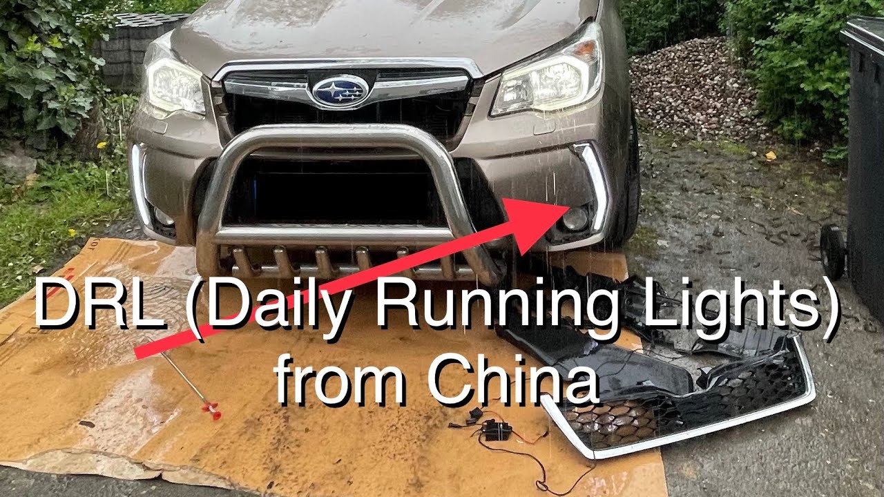 🇺🇸/🇬🇧 ⒶⓁⒾⒺⓍⓅⓇⒺⓈⓈ Subaru Forester DRL instalation and a not so ...