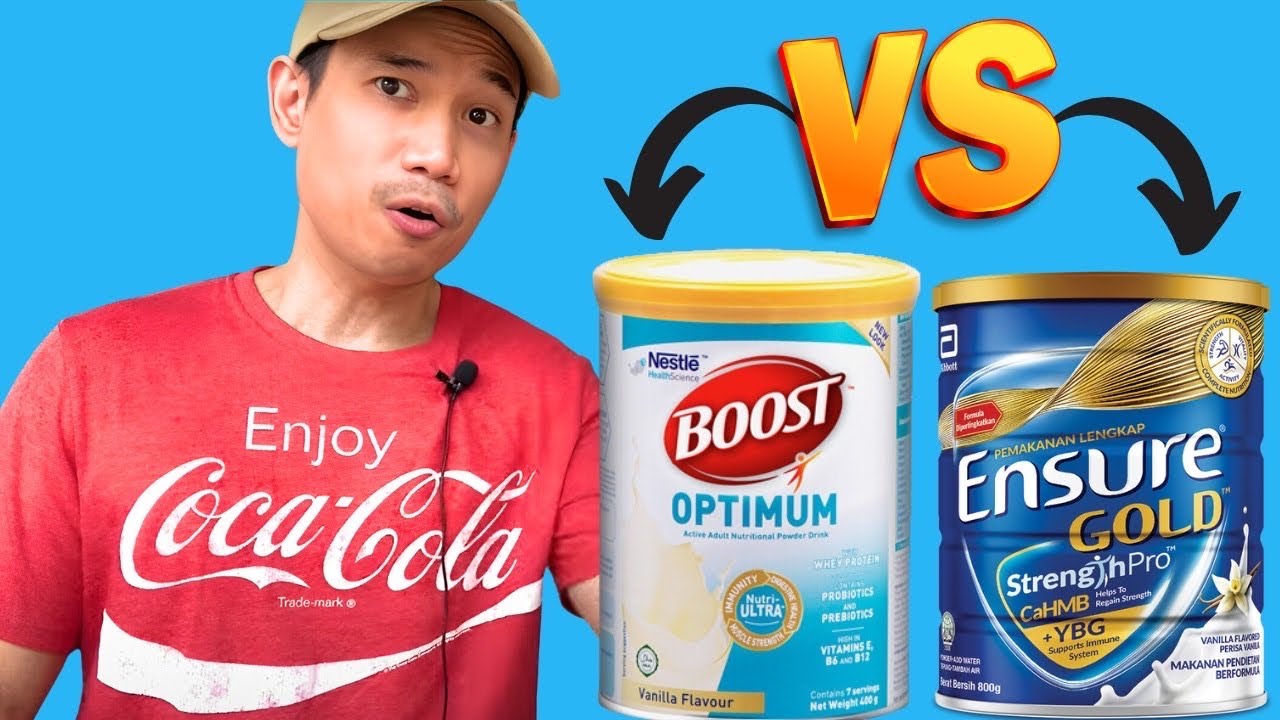 NESTLĒ BOOST vs ENSURE GOLD | Review ni Kuya Ditto | Kilatis - YouTube