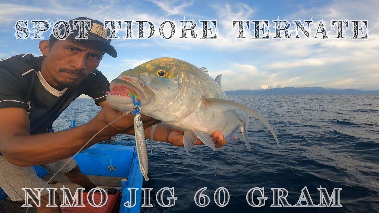 LIGHT JIGGING STRIKE IKAN TARGET PARA ANGLER TERNATE - YouTube