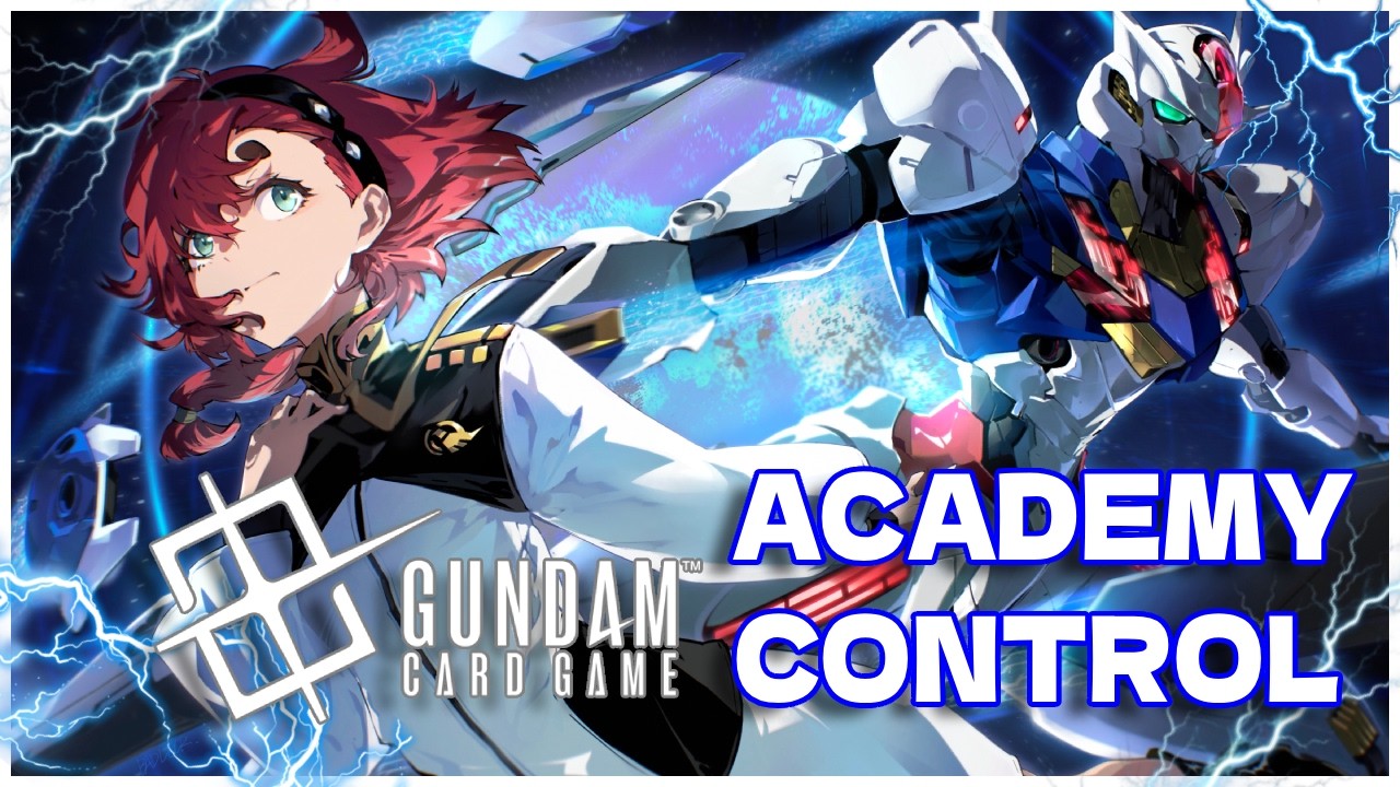 White Blue Academy Control Deck Profile - Gundam Card Game - YouTube