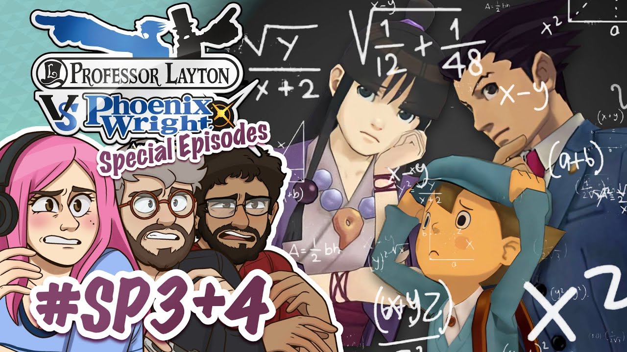 WE'RE BAD AT MATH! - Professor Layton vs Phoenix Wright SP #3+4 - YouTube
