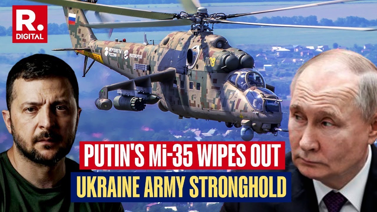 Russia's Mi-35 Helicopter Scares The Bejesus Out Of Ukraine Army ...