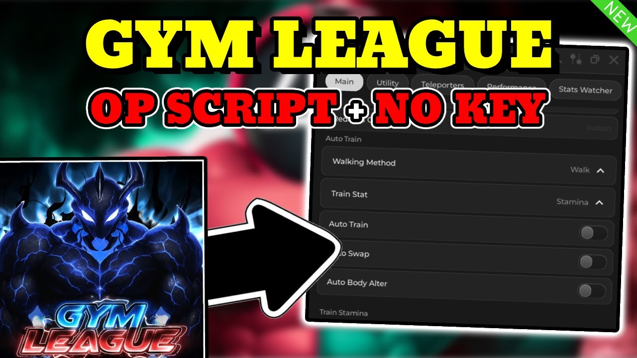 *NEW* Gym League OP Script (AUTOFARM, AUTO STOP, AUTO START, WIN ...