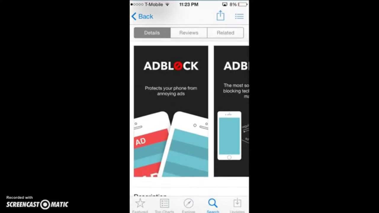 Adblock Mobile App Review - YouTube