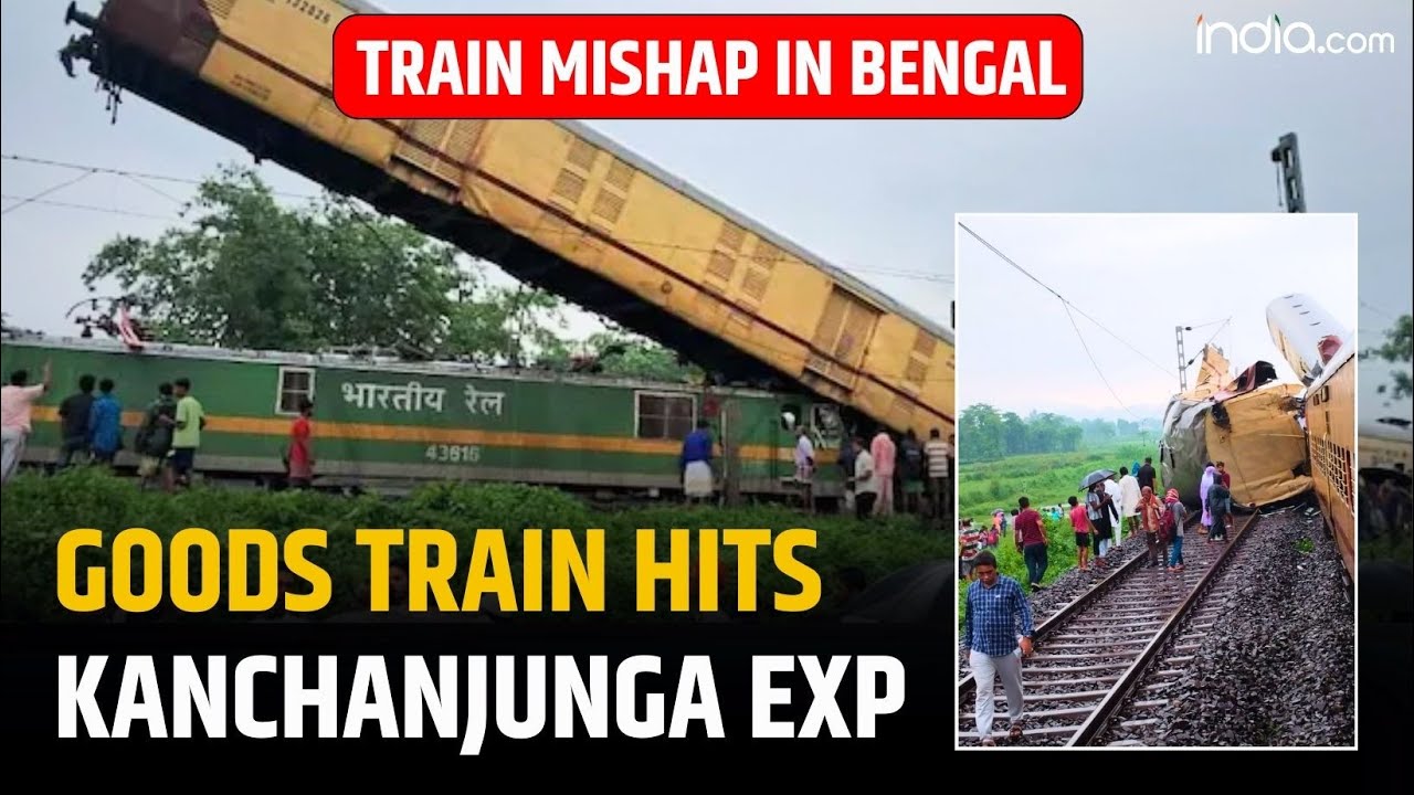 Kanchanjunga Train Accident: Goods Train Collides with Kanchenjunga ...