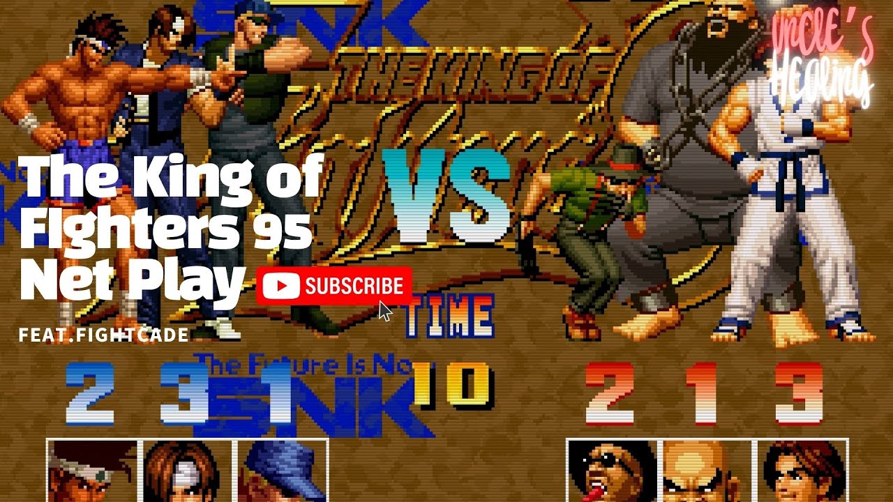🎮Playing Retro Games The King of Fighters95 with Uncles😬 at Fightcade # ...